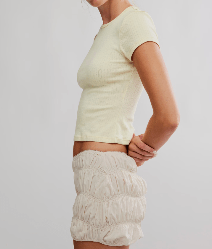 WAIT A MINUTE BABY TEE – 75° & Fuzzy