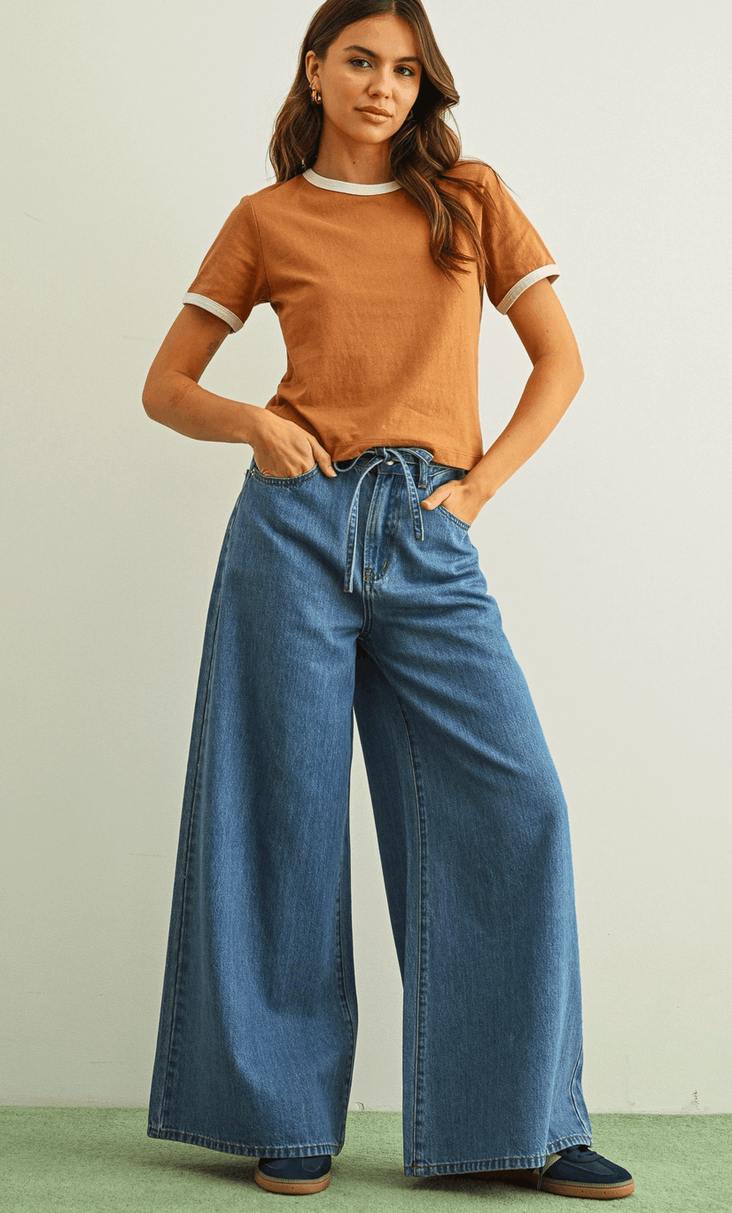 Pacific Breeze Wide Leg Denim BY 75 – 75° & Fuzzy